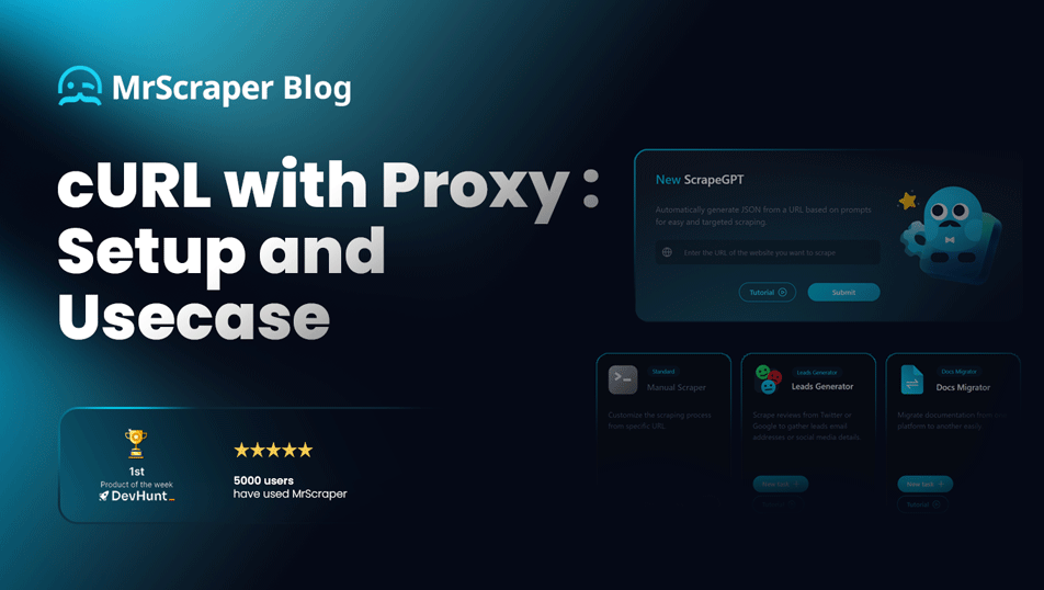 cURL with Proxy: Setup and Usecase