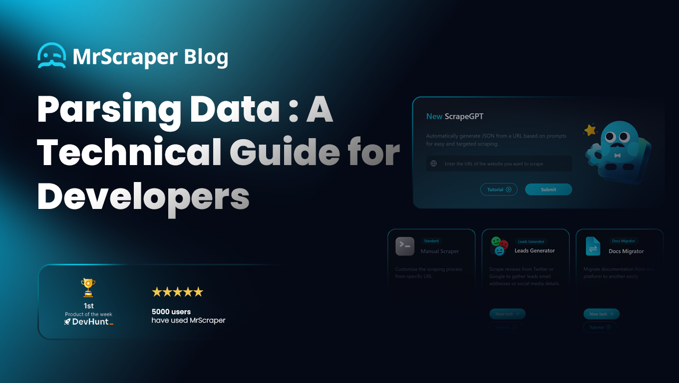 Parsing Data: A Technical Guide for Developers Parsing Data: A Technical Guide for Developers