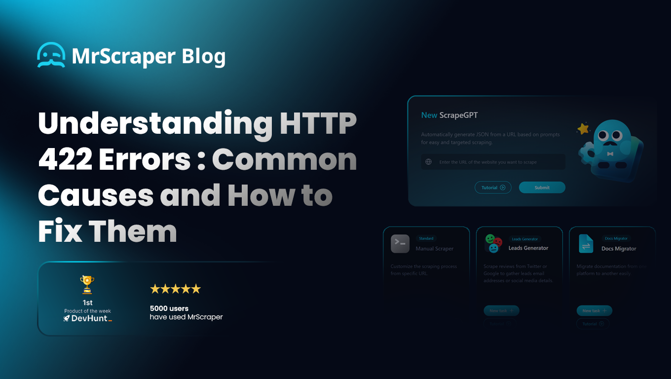 HTTP 422 Error Explained: Causes, Fixes, and Best Practices for Developers HTTP 422 Error Explained: Causes, Fixes, and Best Practices for Developers