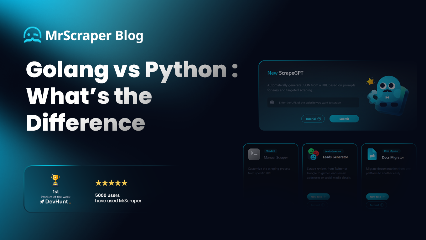 Golang vs Python: What’s the Difference?