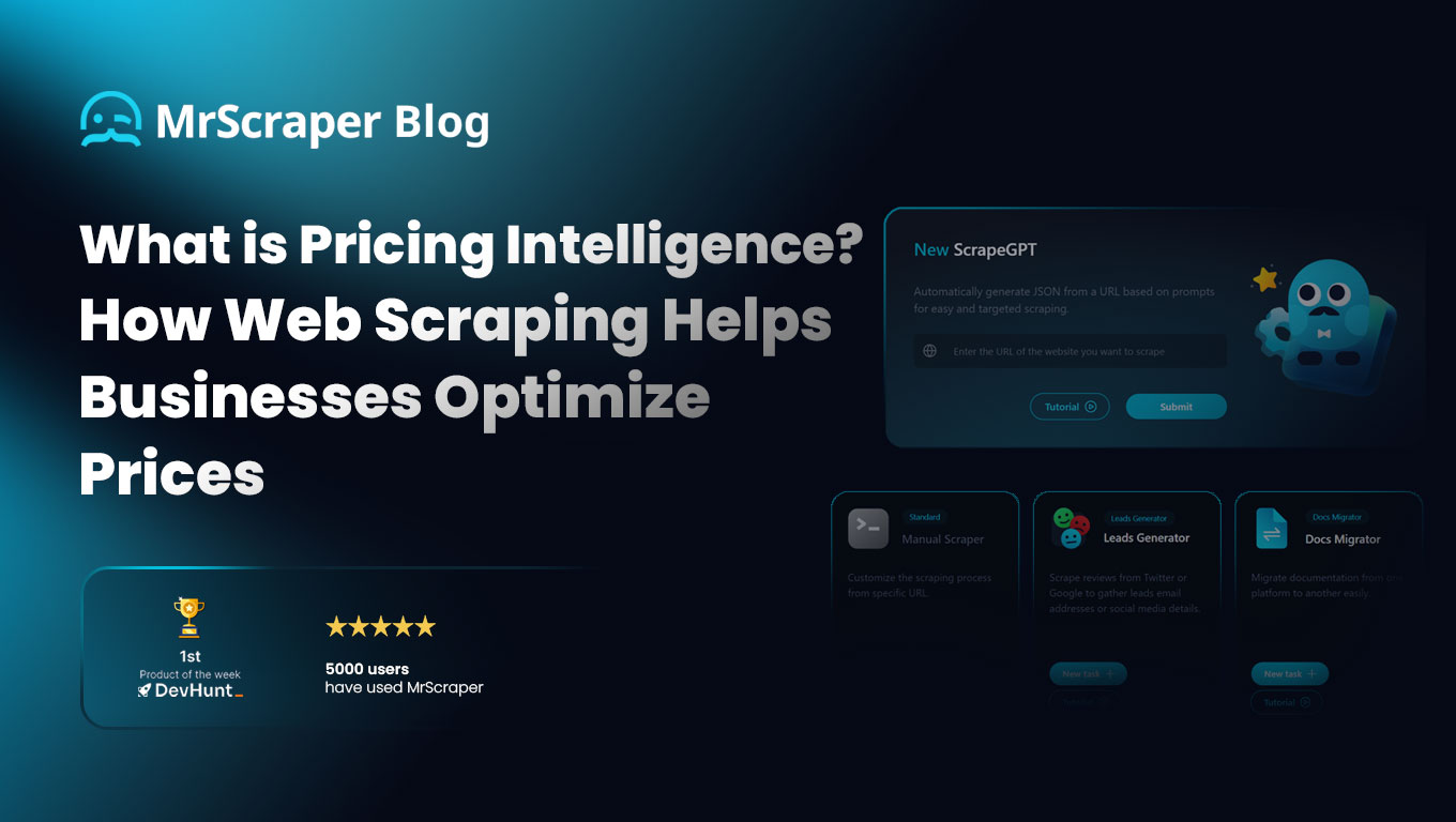 What is Pricing Intelligence? How Web Scraping Helps Businesses Optimize Prices