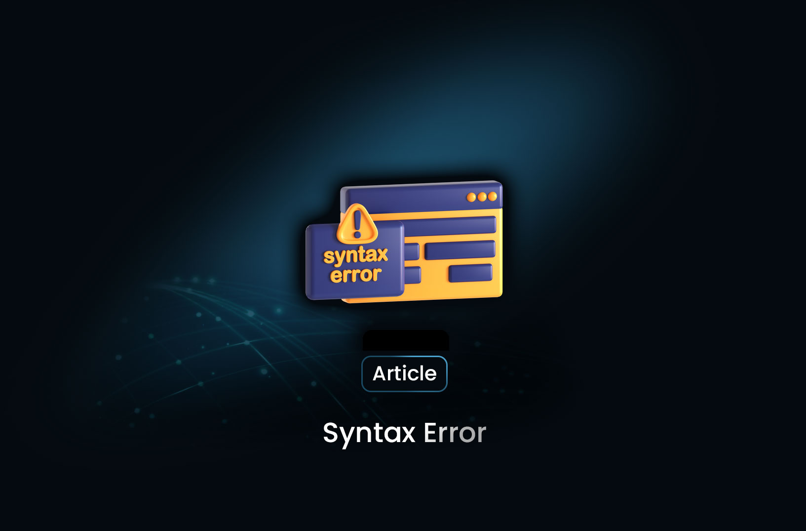 Understanding Syntax Errors in Web Scraping: A Comprehensive Guide Understanding Syntax Errors in Web Scraping: A Comprehensive Guide