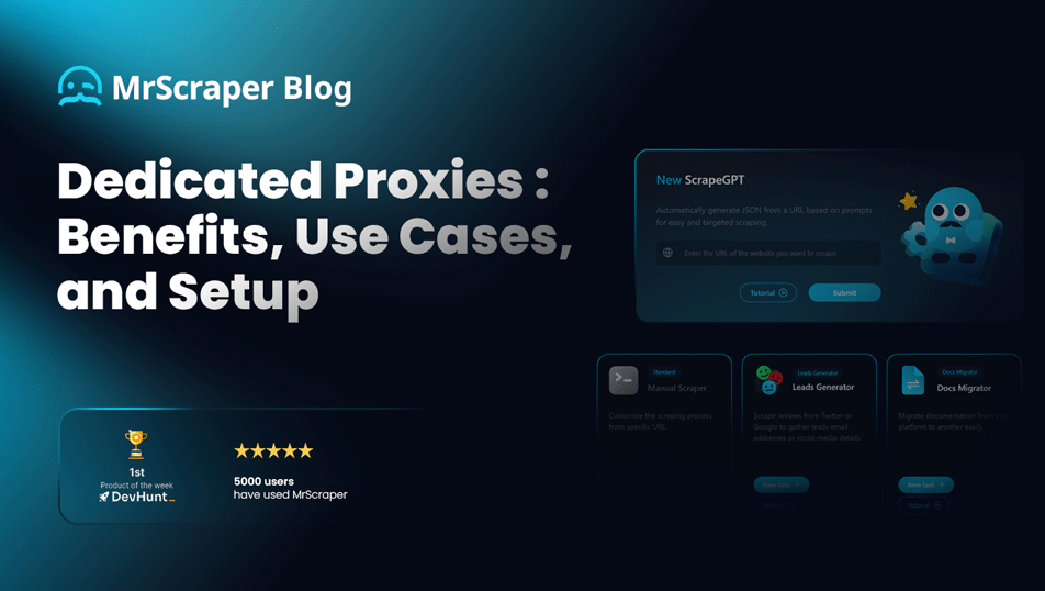 Dedicated Proxies: Benefits, Use Cases, and Setup