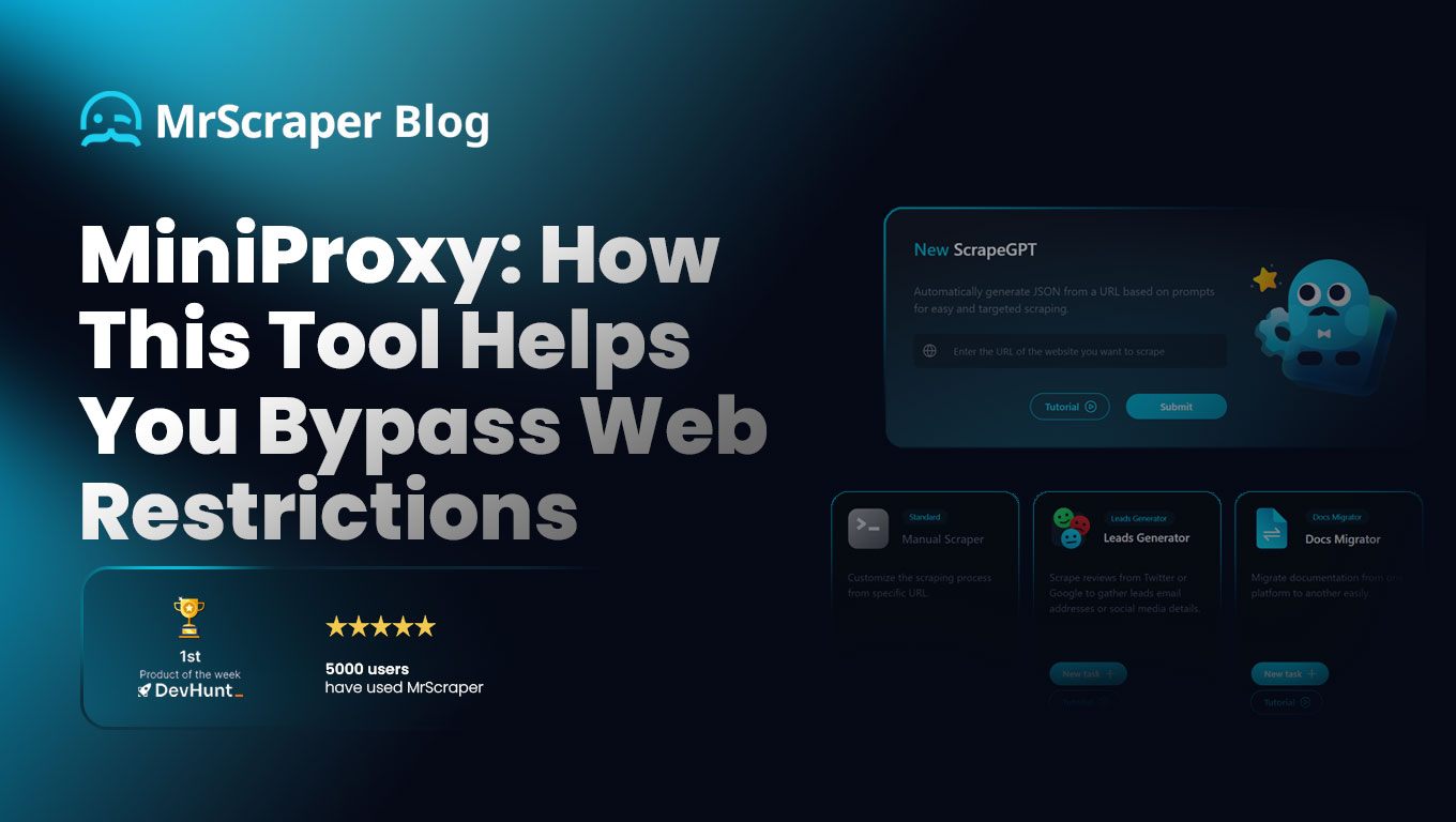 MiniProxy: How This Tool Helps You Bypass Web Restrictions