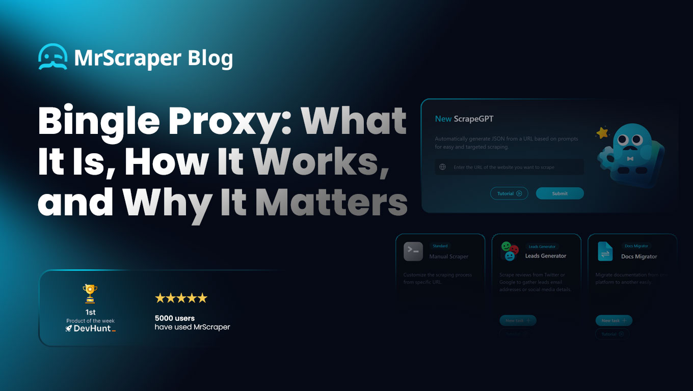Bingle Proxy: What It Is, How It Works, and Why It Matters